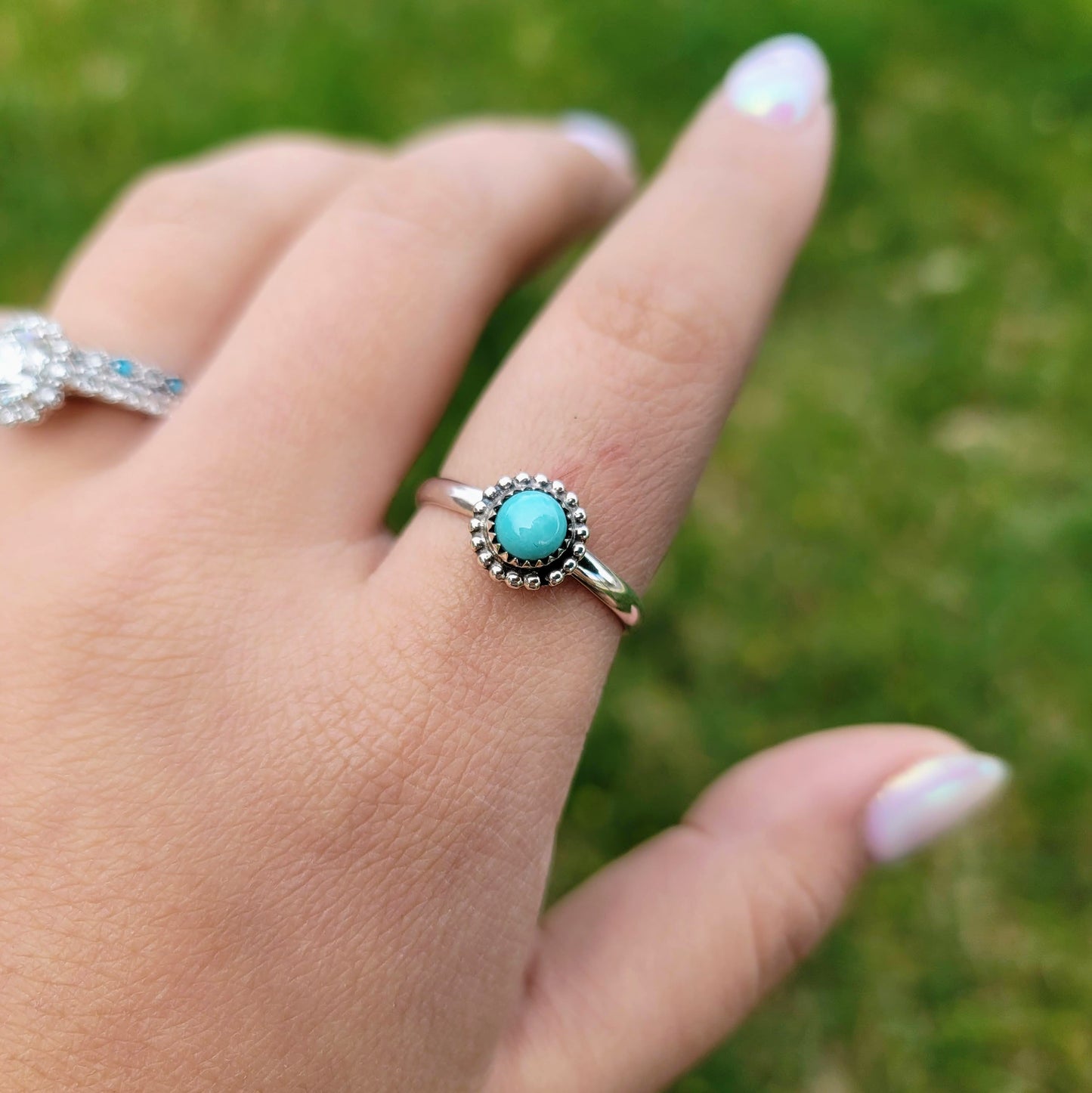 6 mm Turquoise Stacker – Circle J Rings